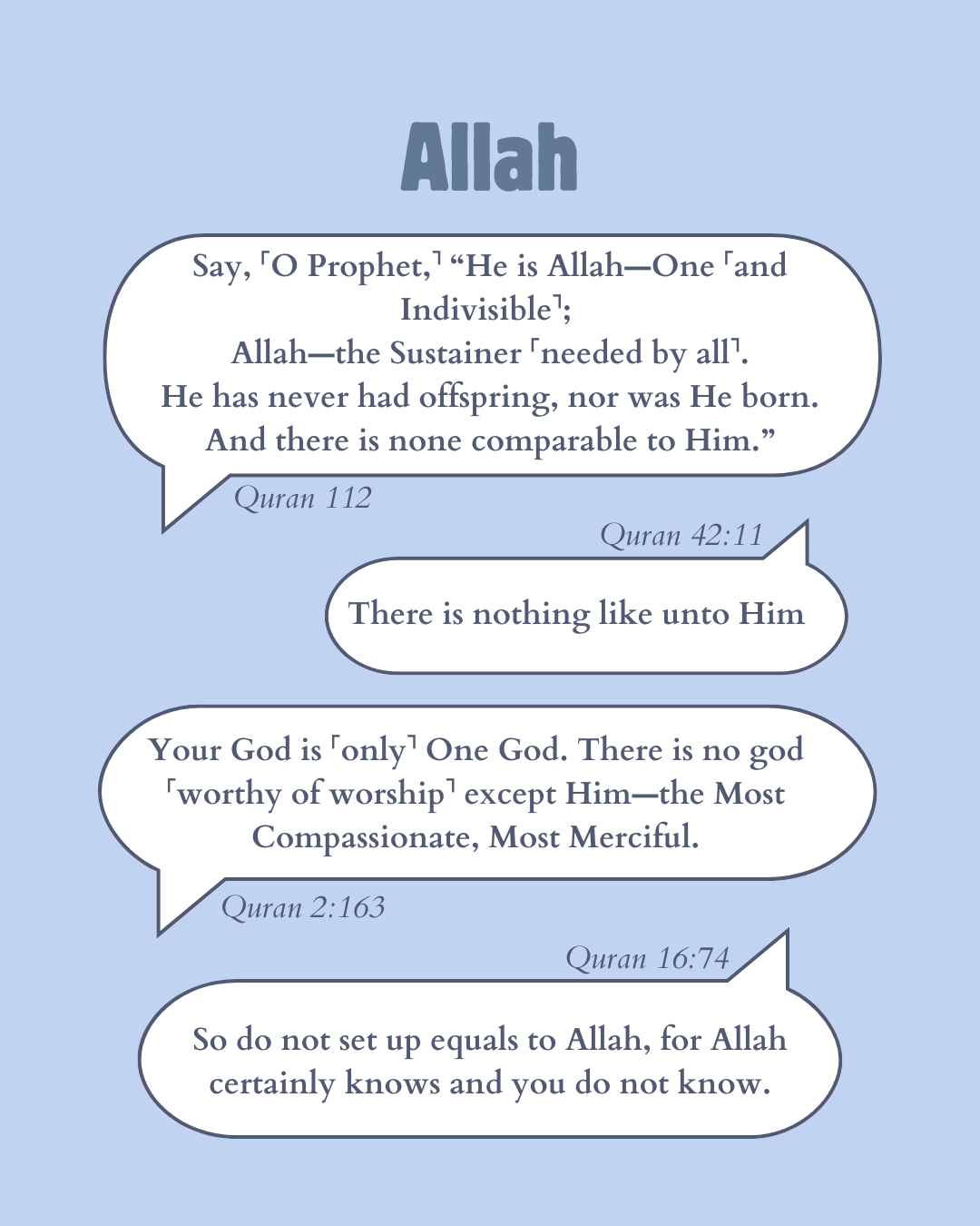 Allah: The One and Only – Reinspyre